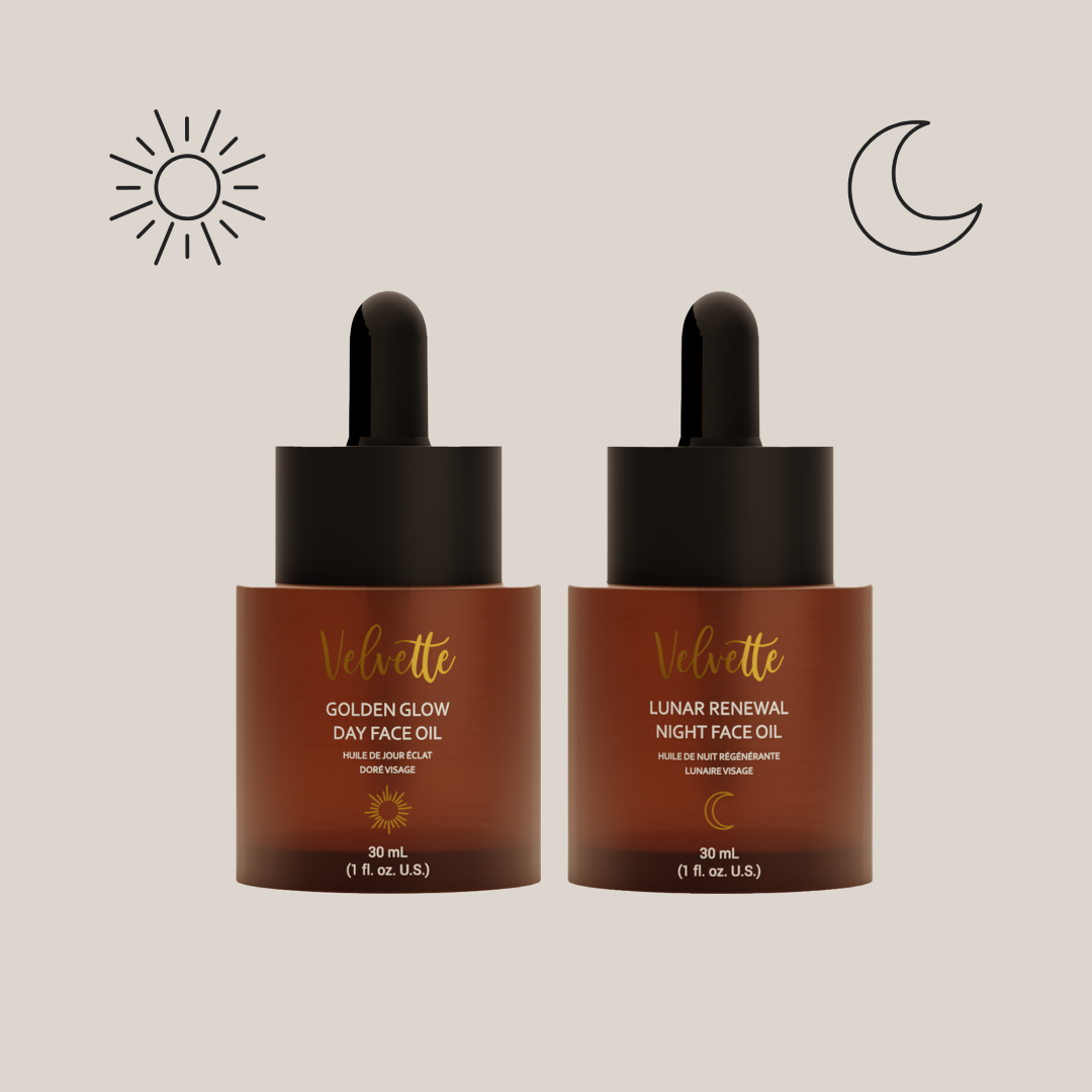 Day to Night Face Oil Duo – Velvette