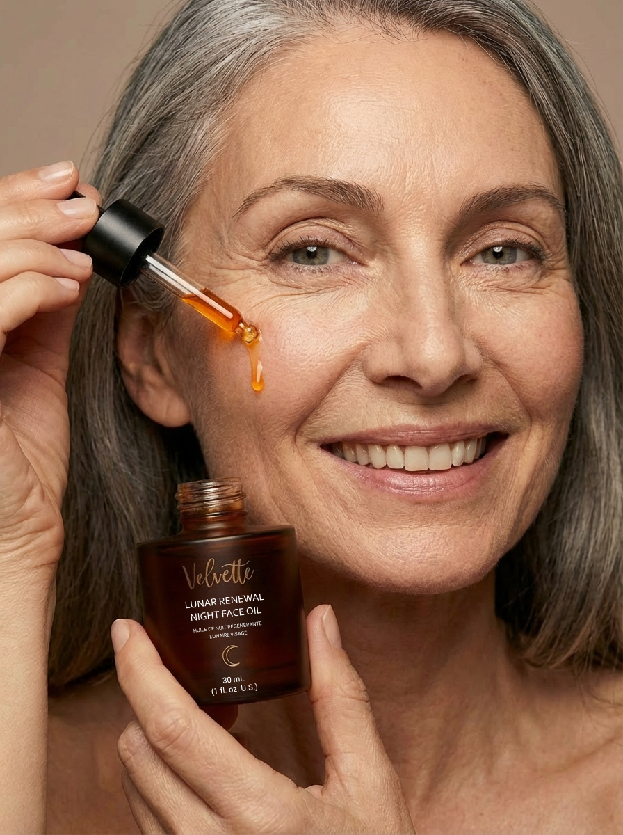 Velvette — Nourishing face oils for skin that’s changed over time
